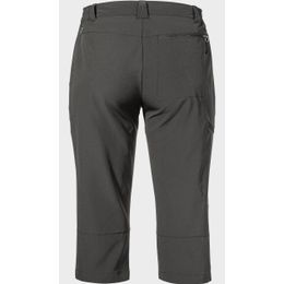 Sch&ouml;ffel SCH&Ouml;FFEL Damen 3/4-Hose "Pants Style Chavuma WMN", grau, Gr. 38, Oberstoff: 91% Polyester, 9% Elasthan, Hosen