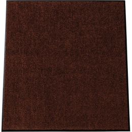 Fu&szlig;matte Salonloewe, B:85cm H:7mm L:85cm, braun, Polyamid, Au&szlig;enbereich, Teppiche