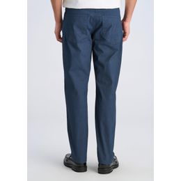 LINDBERGH Herren 5-Pocket-Hose "5-Pocket Hose Relaxed Loose Fit", blau, Gr. 30, Obermaterial: 98% Baumwolle, 2% Elasthan, Hosen