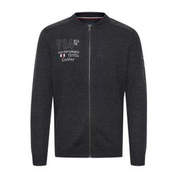 FQ1924 Herren Strickjacke "Strickjacke FQErland", grau, Gr. XXL, Obermaterial: 50% Baumwolle CO. 50% Polyacryl PAN., Strickjacken