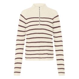 oxmo Damen Troyer "Troyer OXKanna", braun, Gr. M, Obermaterial: 60% Baumwolle CO. 40% Polyacryl PAN., Pullover