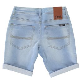 Cars Jeans Herren Jeansshorts "SEATLE Short", blau, Gr. XXL, unifarben, Web, Obermaterial: 86% Baumwolle, 13% Polyester, 1% Elasthan, Jeans