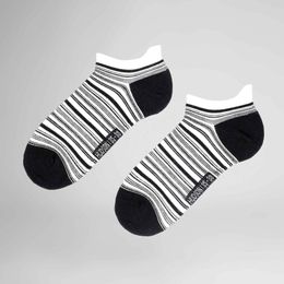 Hudson Damen Sneakersocken "Sneaker Line", Gr. 35, schwarz, Obermaterial: 40% Viskose CV. 38% Polyamid PA. 20% Polyester PES. 2% Elasthan EL., Socken