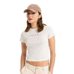 Roxy Damen T-Shirt "Beach Love", beige, Gr. L, Obermaterial: 100% Baumwolle., Shirts