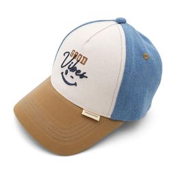 Baseball Cap MaxiMo, Jungen, Gr. 49/51, blau fog, nomad, Canvas, Obermaterial: 100% Baumwolle, Caps