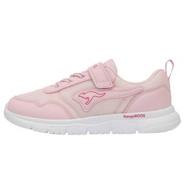 Kangaroos M&auml;dchen Sneaker "K-ETK POSSUM EV", Gr. 34, rosa, Mesh, Synthetik, Schuhe