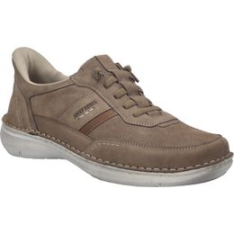 Josef Seibel Herren Schn&uuml;rschuh "New Anvers 26, sand-kombi", Gr. 43, beige, Obermaterial: 100% Rindsleder Leather cow., Schuhe