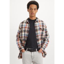 Levi's LEVI'S Damen Lederg&uuml;rtel "CORE METAL WENDEG&Uuml;RTEL", braun, Gr. 100, unifarben, Leder, G&uuml;rtel, Reversible Core Metal Belt