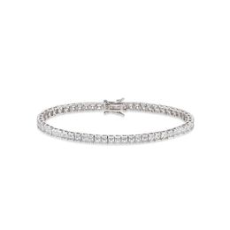 Bruno Banani Damen Armband "Schmuck Geschenk Silber 925 Armschmuck Armkette Tennisarmband Silber", 21, Silber 925 (Sterlingsilber), bunt, Silber 925