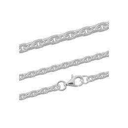Firetti Damen Collierkettchen "Schmuck Geschenk Silber 925 Ankerkettengliederung 3,6 mm breit", 45, Silber 925 (Sterlingsilber), B: 3,6mm, silber,