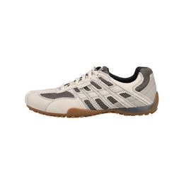 Geox Herren Sneaker "Geox Sneaker Leder/Mesh", Gr. 46sand, Leder, Textil, Schuhe