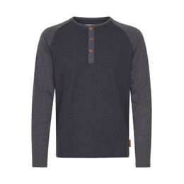 INDICODE Herren Rundhalsshirt "Rundhalsshirt IDWinston", grau, Gr. M, Obermaterial: 100% Baumwolle CO., Shirts