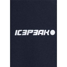 Icepeak Damen Softshelljacke "BRENHAM", blau, Gr. 48, Softshell, Obermaterial: 89% Polyester, 11% Elasthan. R&uuml;ckseite: 100% Polyester, Jacken, mit