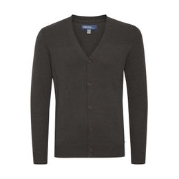 Blend Herren Cardigan "Cardigan BHCaden", grau, Gr. M, Obermaterial: 100% Baumwolle CO., Strickjacken