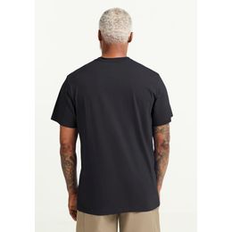 Jack Wolfskin Herren T-Shirt "ESSENTIAL T M"schwarz, Gr. XS, Obermaterial: 100% BAUMWOLLE, Shirts, T-Shirt aus Bio-Baumwolle, atmungsaktiv, weiches