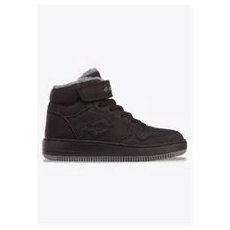 Sneakerboots Lotto, Jungen, Gr. 27, schwarz (schwarz, dunkelgrau), Synthetik, Schuhe Sneakerboots, Winterschuhe, Schn&uuml;rboots, Sneaker, gef&uuml;ttert