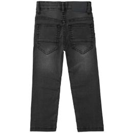 STACCATO Jungen 5-Pocket-Jeans, grau, Gr. 116, unifarben, Denim/Jeans, Obermaterial: 80% Baumwolle, 19% Polyester, 1% Elasthan, Jeans, mit Stretch,
