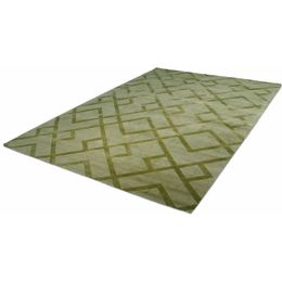 Teppich Kayoom, B:200cm H:13mm L:290cm, grau, Viskose, Wohnzimmer, Teppiche, "Luxury 310", Wohnzimmer