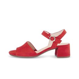 Gabor Damen Riemchensandale "Riemchensandale", Gr. 35,5rot, Schuhe