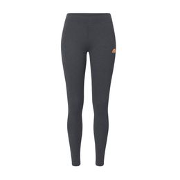Ellesse Leggings 'Solos 2' Damen Gr&ouml;&szlig;e XL dunkelgrau / orange / dunkelorange / wei&szlig;