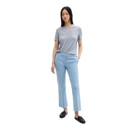 Marc O'Polo MARC O'POLO Damen Jerseyhose "aus Organic Cotton-Mix"fall sky, Gr. 44, unifarben, Obermaterial: 97% Baumwolle, 3% Elasthan, Hosen