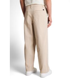 Herren Chinohose, beige, Gr. L, Tom Tailor Denim, unifarben, Web, Obermaterial: 100% Baumwolle. Futter: 65% Polyester, 35% Baumwolle, Hosen, aus