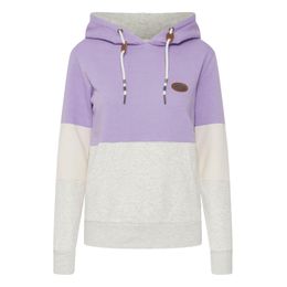 oxmo Damen Kapuzenpullover "Hoodie OXKathrine", beige, Gr. S, Obermaterial: 60% Baumwolle CO. 40% Polyester PES., Sweatshirts