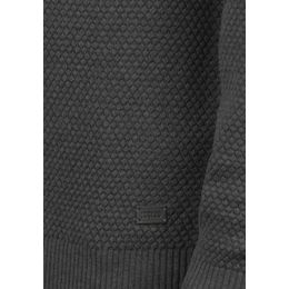 !Solid SOLID Herren Rundhalspullover "Rundhalspullover SDKarl", grau, Gr. XXL, Obermaterial: 50% Baumwolle CO. 50% Polyacryl PAN., Pullover