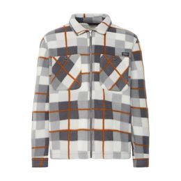 Blend Herren Funktionsjacke "&Uuml;bergangsjacke BHShirt Fleece", grau, Gr. S, Obermaterial: 100% Polyester PES., Jacken