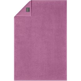 Badematte Egeria "Boston", lila (mauve), H:1mm, Baumwolle, Badematten, Badematte, Badvorleger Uni Farben, waschbar