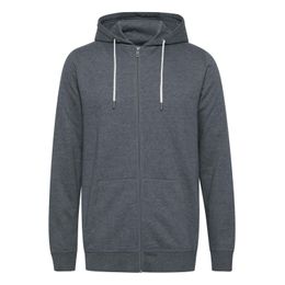 11 Project Herren Sweatjacke "Sweatjacke PRGarrick", blau, Gr. L, Obermaterial: 80% Polyester PES. 20% Baumwolle CO., Sweatjacken