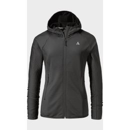Sch&ouml;ffel SCH&Ouml;FFEL Damen Fleecejacke "Fleece Hoody Style Cascata WMS", schwarz, Gr. 40, Oberstoff: 94% Polyester, 6% Elasthan, Jacken