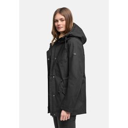 Marikoo Damen Outdoorjacke "Bonbonparty", schwarz, Gr. XXL, Obermaterial: 100% Polyester. Futter: 100% Polyester. Wattierung: 100% Polyester.