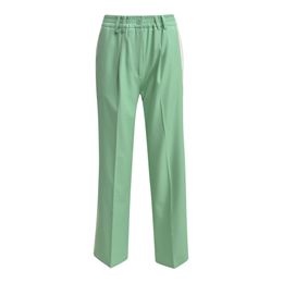 Smith & Soul SMITH & SOUL Damen Schlupfhose, gr&uuml;n, Gr. XL, unifarben, Web, Material: 74% Polyester, 21% Viskose, 5% Elasthan, Hosen, mit Bundfalten
