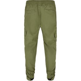 Urban Classics Herren Cargohose "Urban Classics Herren Military Jogg Pants"newolive, Gr. XXL, unifarben, 100% Baumwolle, Hosen