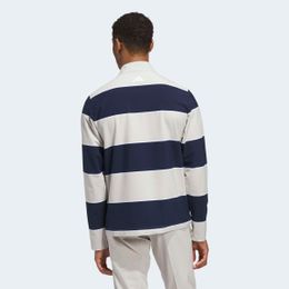 Herren Sweatshirt "ULT RUGBY QZ"collegiate navy, wonder aluminium, Gr. M, adidas Performance, Obermaterial: 84% Polyester, 16% Elasthan, Sweatshirts