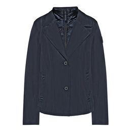 AMBER & JUNE AMBER & JUNE Damen Outdoorjacke "Damen mit abnehmbarem Westenteil", blau, Gr. 40, Obermaterial: 100% Polyester. Futter: 100% Polyamid. &Auml;rmelfutter:
