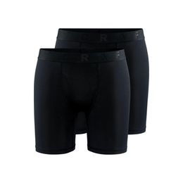 Craft Core Dry Boxer 6-Inch 2-Pack Bekleidung Herren schwarz xxl