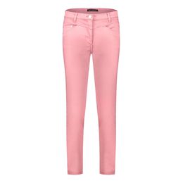 Betty Barclay Damen Stoffhose "Damen Slim Fit"ros&eacute;, Gr. 42, Obermaterial: 64% Baumwolle, 33% Polyester, 3% Elasthan, Hosen, Passenabtrennung