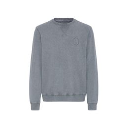 Blend Herren Longpullover "Sweater BHFactor", grau, Gr. S, Obermaterial: 100% Baumwolle CO., Pullover