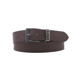Levi's LEVI'S Damen Lederg&uuml;rtel "ASHLAND METAL G&Uuml;RTEL", braun, Gr. 85, Leder, G&uuml;rtel