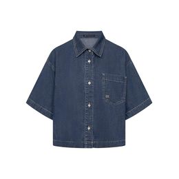 Raffaello Rossi - Jeansbluse Modell Zuri, denim, Gr. 46 / L - Baumwolle