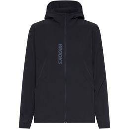 Brooks Canopy Laufjacke Damen - Gr&ouml;&szlig;e M - schwarz