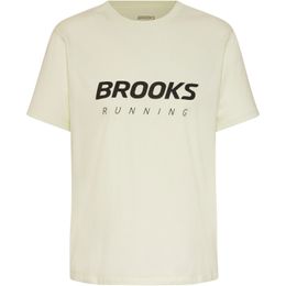 Brooks Graphic Funktionsshirt Damen - Gr&ouml;&szlig;e L - schwarz