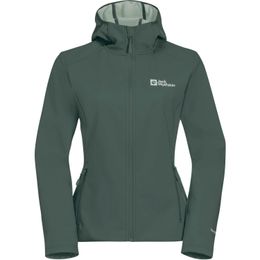 Jack Wolfskin BORNBERG Softshelljacke Damen - Gr&ouml;&szlig;e XS - gr&uuml;n