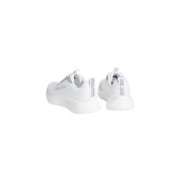 Calvin Klein Damen Slip-On Sneaker "LIGHT EVA RUNNER NYL-SUE", Gr. 38wei&szlig;, silberfarben, Leder, Synthetik, Textil, metallic, unifarben mit