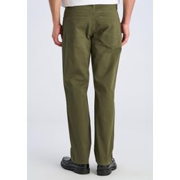LINDBERGH Herren 5-Pocket-Hose "5-Pocket Hose Relaxed Loose Fit", gr&uuml;n, Gr. 38, Obermaterial: 98% Baumwolle, 2% Elasthan, Hosen