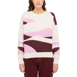 Mustang Damen Sweater "Damen Style Donna"rosa, Gr. S, 52% Viskose, 27% Polyester, 21% Polyamid, Sweatshirts