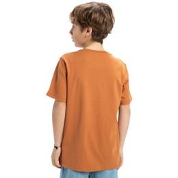 T-Shirt Quiksilver "Ev Shape All Days", Jungen, Gr. 14, bran, Obermaterial: 100% Walkfrottier;, Shirts T-Shirt