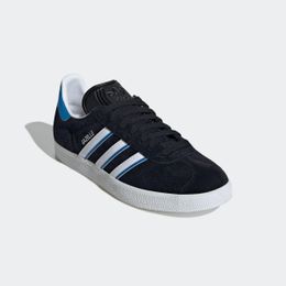 Herren Sneaker "GAZELLE", adidas originals, Gr. 38,5, blau, Leder, Synthetik, Schuhe
